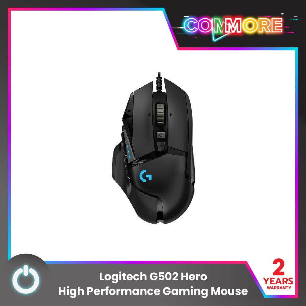 Logitech G502 Hero High Performance Gaming Mouse เมาส์เกมมิ่ง 502 HERO ...