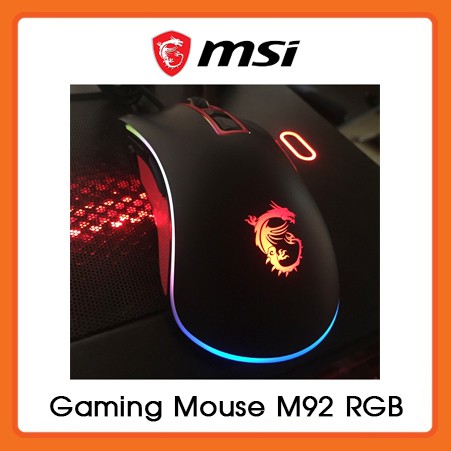 ส่งฟรี!! Gaming Mouse Msi M92 RGB | Shopee Thailand