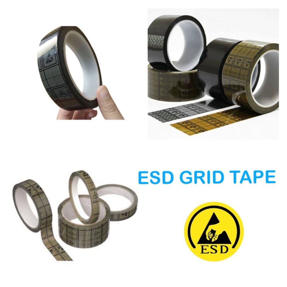Conductive Grid Tape ESD เทปตัวนำกันไฟฟ้าสถิต #Grid Tape ESD # ...
