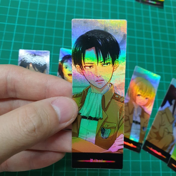 สติกเกอร์ ลายการ์ตูนอนิเมะ Attack On Titan Ribai S0163 | Shopee Thailand