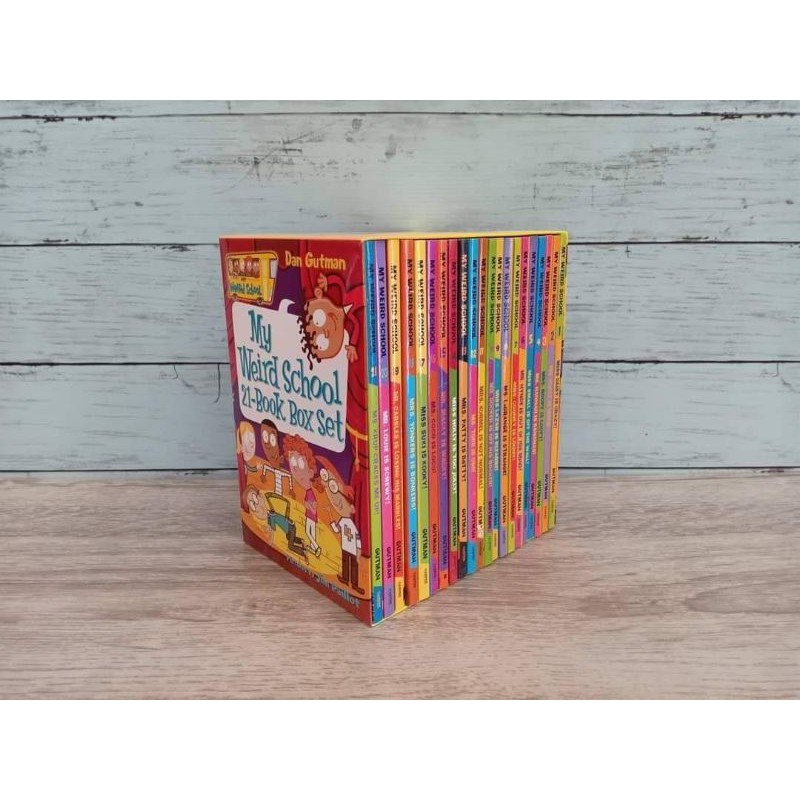 My Weird School 21 book box set by Dan Gutman and illustrated by Jim ...