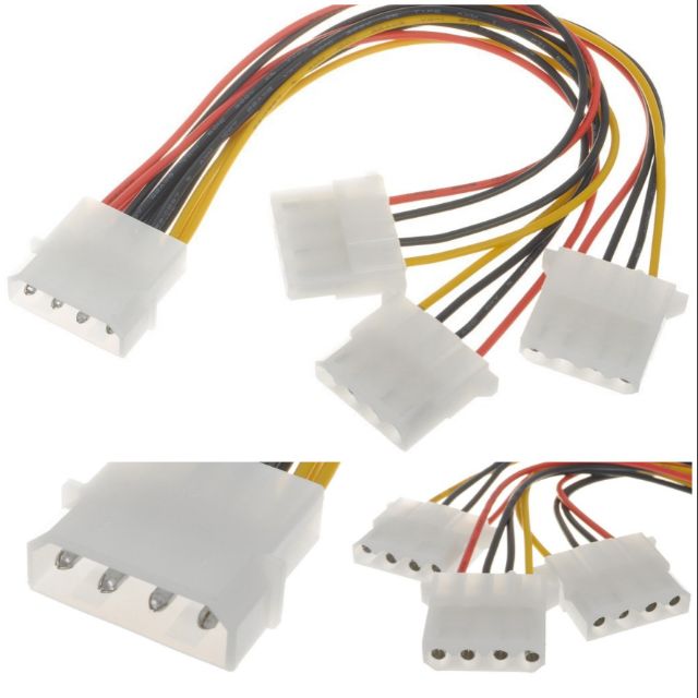 สาย Power IDE 4 pin 1:3 (พร้อมส่ง) | Shopee Thailand