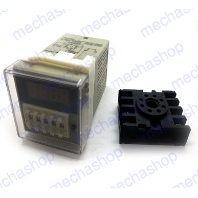 เครื่องนับจำนวนดิจิตอล อุปกรณ์นับจำนวน220V/12V/24V DH48J Digital ...