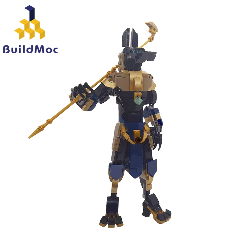 Buildmoc โมเดลหุ่นยนต์ พีระมิด โครงกระดูก อนูบิส ของเล่นเสริมการศึกษา ...
