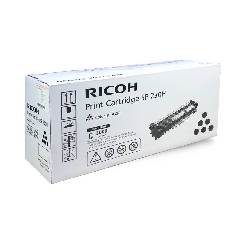 ผงหมึก สีดำ Ricoh SP230H ใช้กับเครื่องปริ้นเตอร์ Ricoh SP230DNw ...