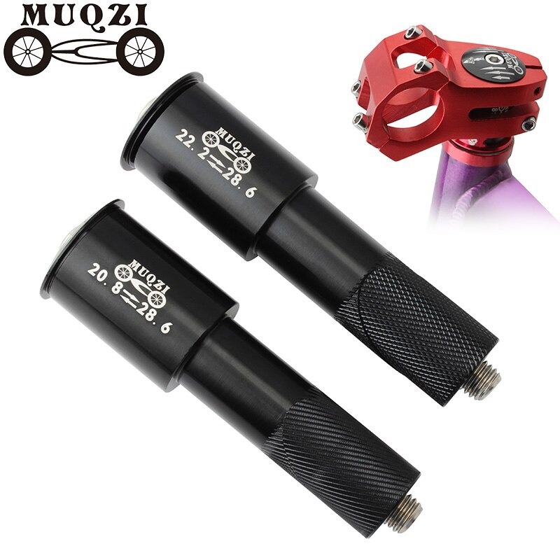 MUQZI อะแดปเตอร์แปลงคอแฮนด์จักรยาน 20.8/22.2MM สำหรับคอแฮนด์ 28.6 m.m.แปลงคอจุ่มเป็นคอหนีบ รถ ...