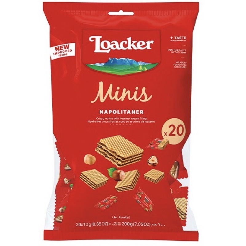 ล็อคเกอร์ Loacker 80-200 g ล็อคเกอร์เวเฟอร์ ควอดราตินี เวเฟอร์สอดไส้ ...