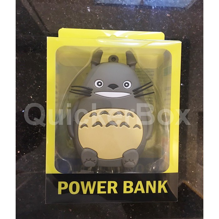 Power Bank Cartoon TOTORO ลายตัวโทโทโร่ 8,800 mAh | Shopee Thailand