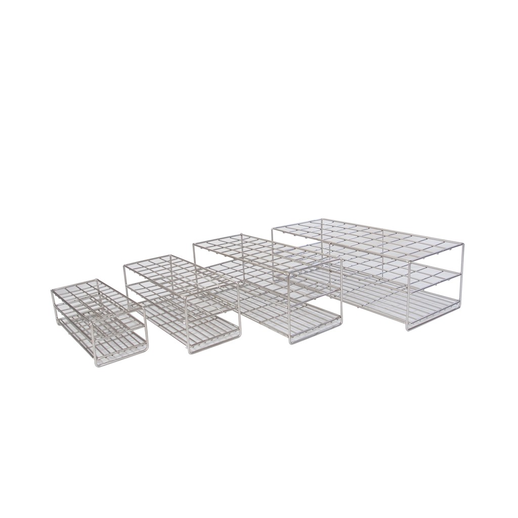 ที่วางหลอดทดลองสแตนเลส 4 x 10 ช่อง (Test Tube Rack 4 x 10 Format ...
