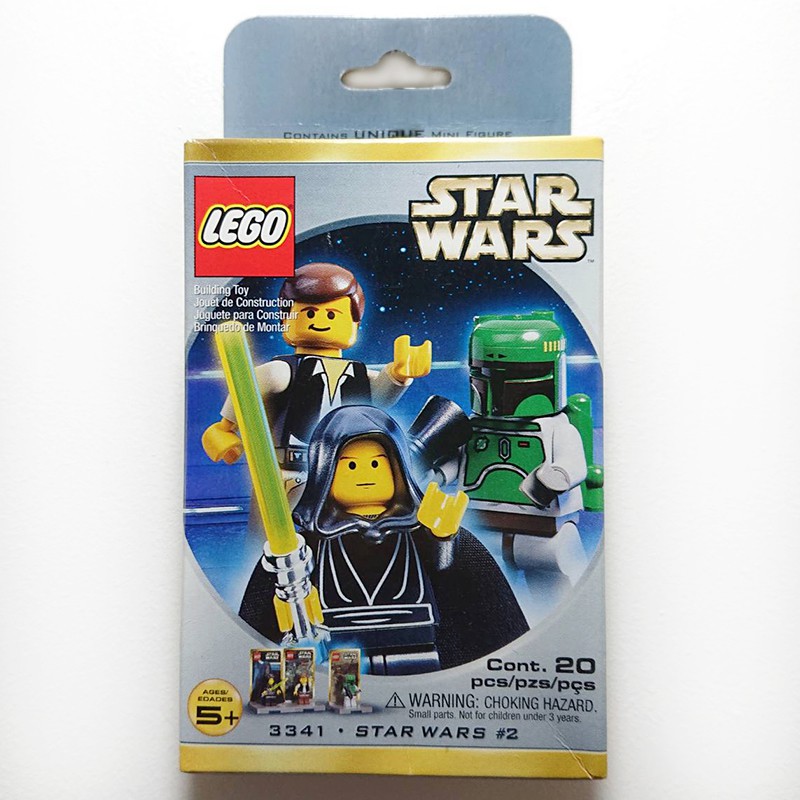 3341 : LEGO Star Wars Luke Skywalker, Han Solo and Boba Fett Minifig ...