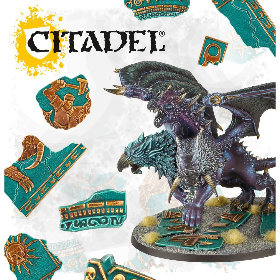 Warhammer AOS: Shattered Dominion Large Base Detail Kit | Shopee Thailand