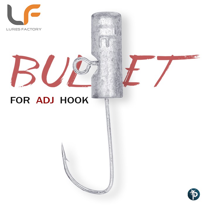 เบ็ดหัวจิ๊ก Lures Factory Agi Hook Bullet | Shopee Thailand
