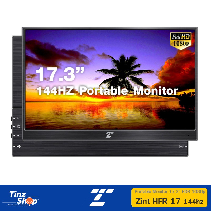 Zint HFR 17 จอพกพาขนาดใหญ่ 17.3 นิ้ว Gaming Portable Monitor Type-c ...