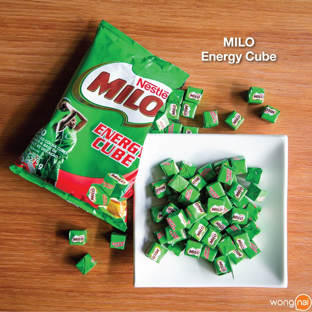 🍬 Milo Energy Cube ไมโลคิวป์ (1 ห่อ มี 100 เม็ด) สินค้านำเข้าจากต่างประเทศ สุดอร่อย 🍬 | Shopee ...