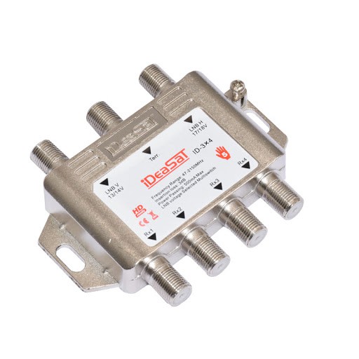 มัลติสวิตช์ IDEASAT Multi Switch iDeaSat ID-3x4 (เข้า3ออก4) | Shopee ...