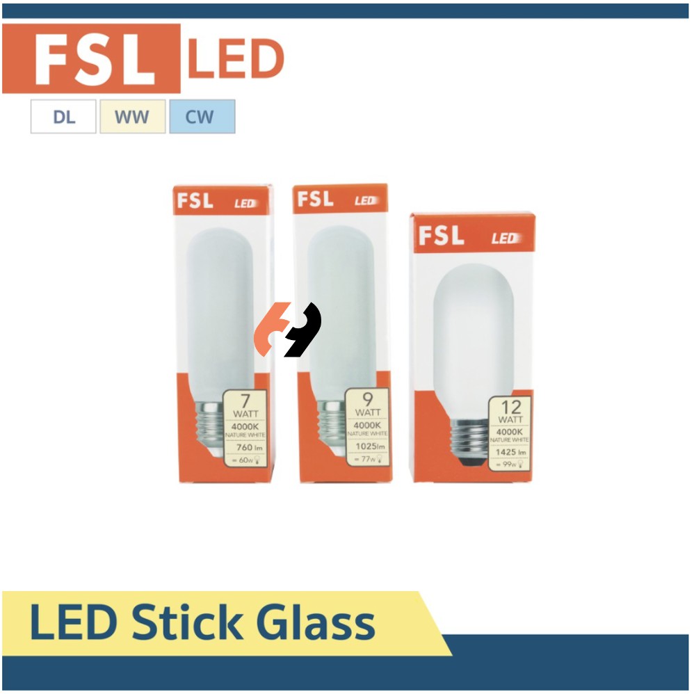 หลอดไฟ FSL-LED Stick Light | Shopee Thailand