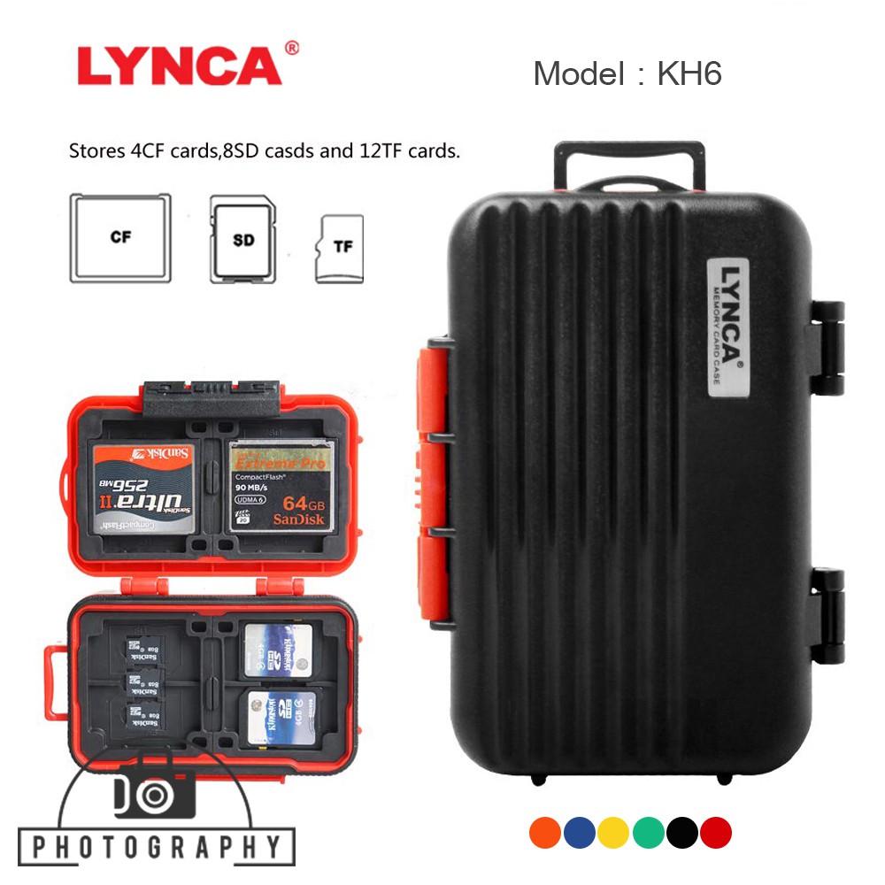 กล่องใส่การ์ด กล่องใส่เมม LYNCA MEMORY CARD BOX KH 6 | Shopee Thailand