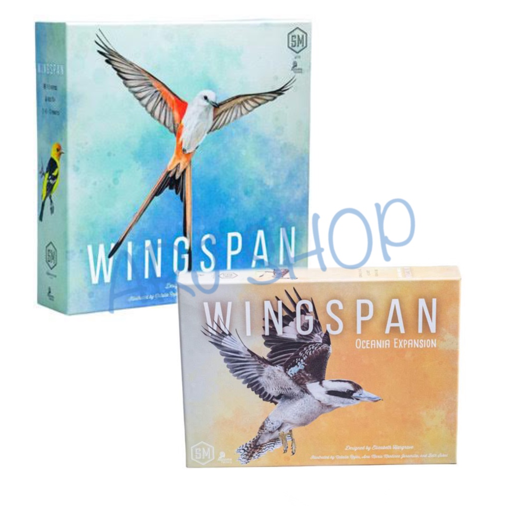 Wingspan Board game & Oceania Expansion [ภาษาอังกฤษ] - บอร์ดเกม ปีก ...