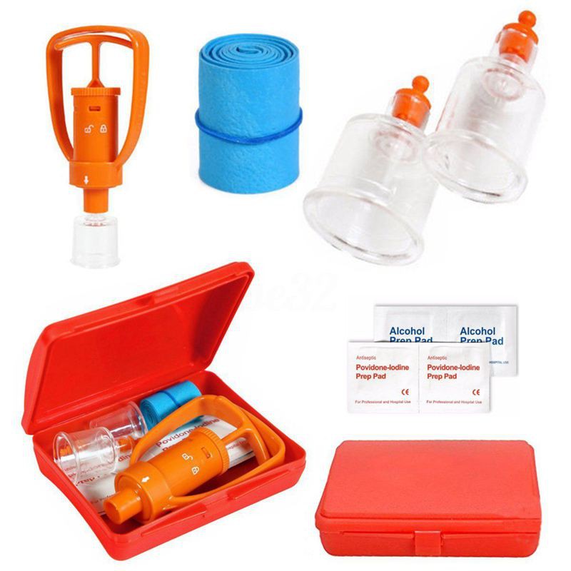 Venom Extractor Pump First Aid Safety Kit งูฉุกเฉินกัด Outdoor Camping ...