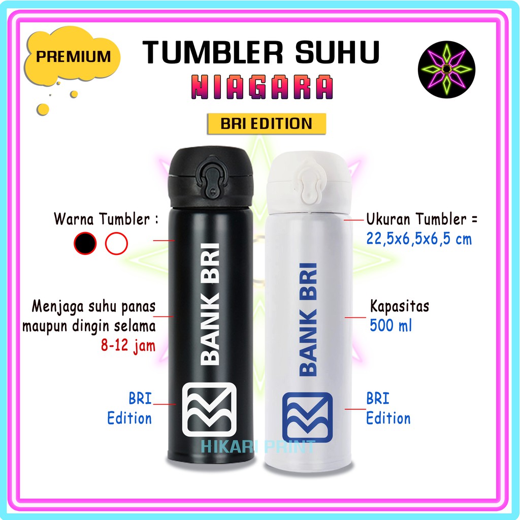 Hikari พิมพ์ TUMBLR BRI EDITION LIMITED EDITION TUMBLER สีขาวสีดํา ...