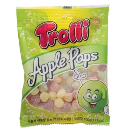 Trolli เยลลี่กัมมี่หวาน (พร้อมของแถม) Dino Rex / Sour glow worms, Neon ...