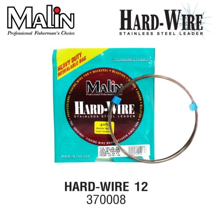 อุปกรณ์ตกปลา แท้จาก Malin ลวด ลวดแข็ง สลิงลวด ลวดแข็ง รุ่น HARD-WIRE ...