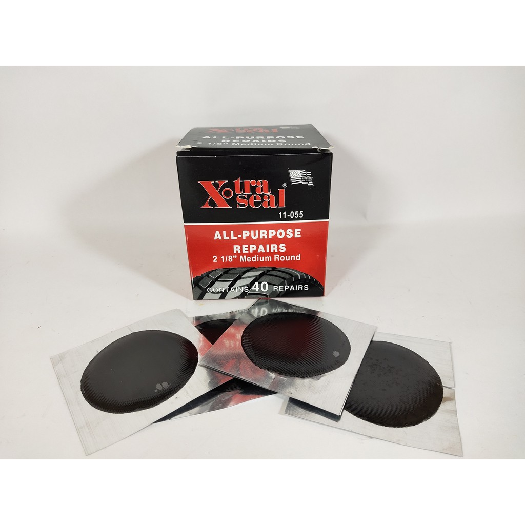 แผ่นปะยาง X-tra seal ขนาด 52mm. 1 กล่องมี 40 ชิ้น | Shopee Thailand