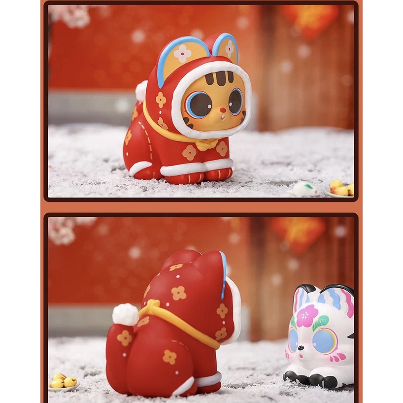 【ของแท้】ตุ๊กตาฟิกเกอร์ The Good Fortune Fubobo Series Blind box Popmart ...