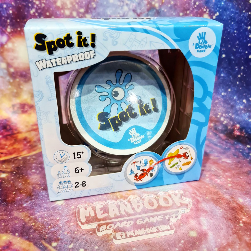 Spot it ! Waterproof รุ่นกันน้ำ Board game | Shopee Thailand
