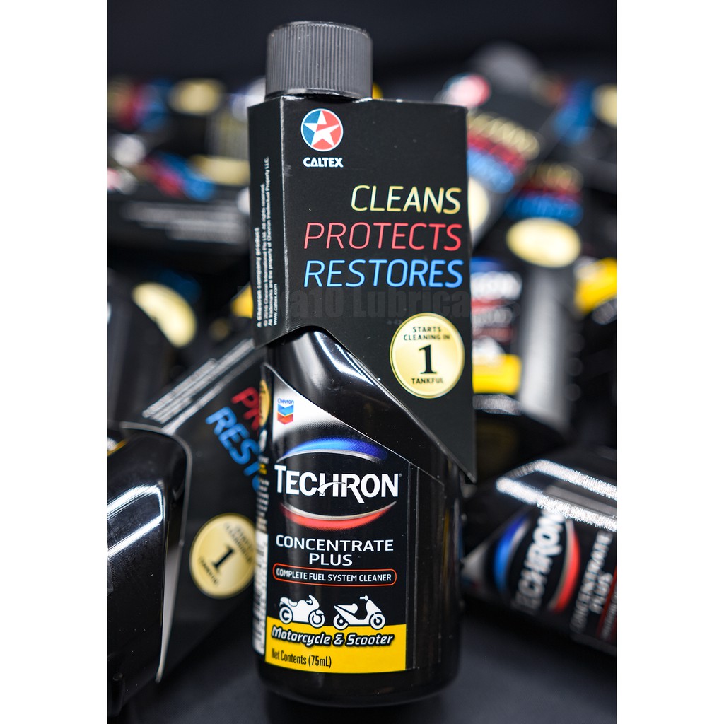 น้ำยาล้างหัวฉีด Caltex Techron Concentrate Plus Motorcycle 75ml. สำหรับ ...