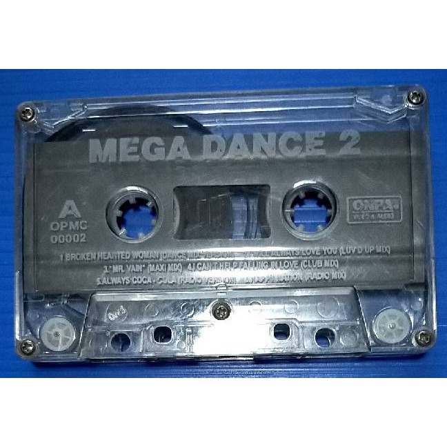 เทปเพลง MEGA DANCE 2 / BROKEN HEARTED WOMAN / I WILL ALWAYS LOVE YOU ...
