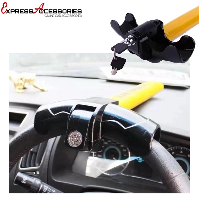 Clearancecar ล็อคพวงมาลัย T Shape Defense ความปลอดภัยความปลอดภัย Anti ...