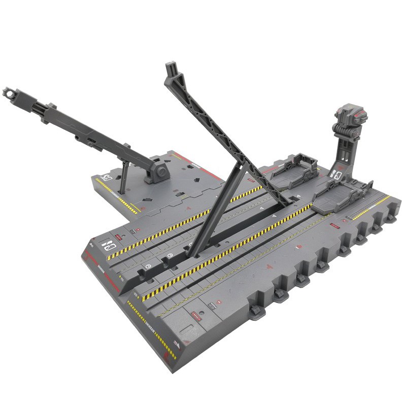 Base launch platform สีดำ ฐานปล่อยตัว 1/100MG 1/144HG gundam | Shopee ...