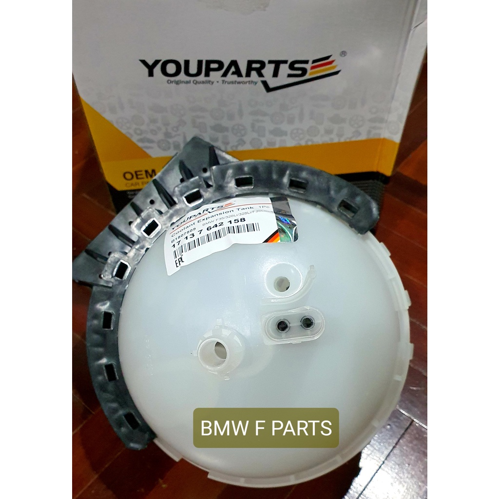 ถังพักน้ำหม้อน้ำ BMW (Expansion tank) part 17137642158 F30 F20 F22 F30 ...