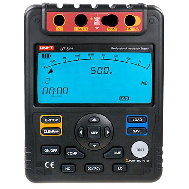 UNI-T UT511 Insulation / Megaohms tester เครื่องวัดความเป็นฉนวน ...