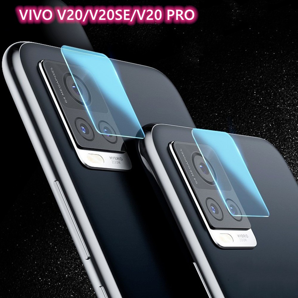 ฟิล์มกระจกนิรภัยกันรอยเลนส์กล้องหลังสําหรับ Vivo V20Se V20Pro V20Se V20 ...