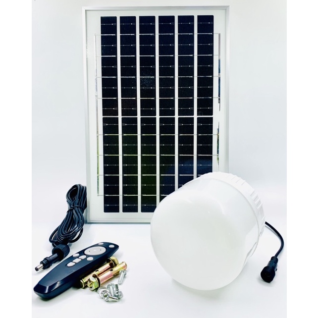 NPV หลอดไฟ LED โซล่าเซลล์ CL11-120 วัตต์ LED Solar Bulb | Shopee Thailand