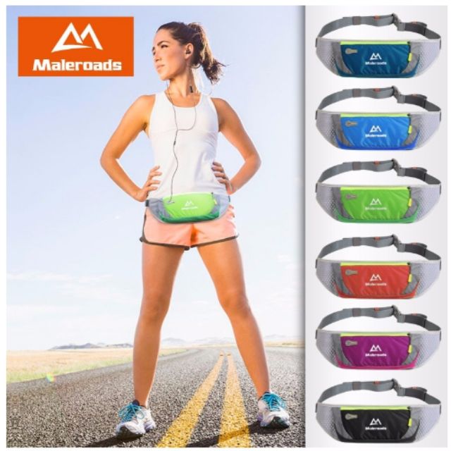 กระเป๋าคาดเอว Maleroads ของแท้ 100% | Shopee Thailand