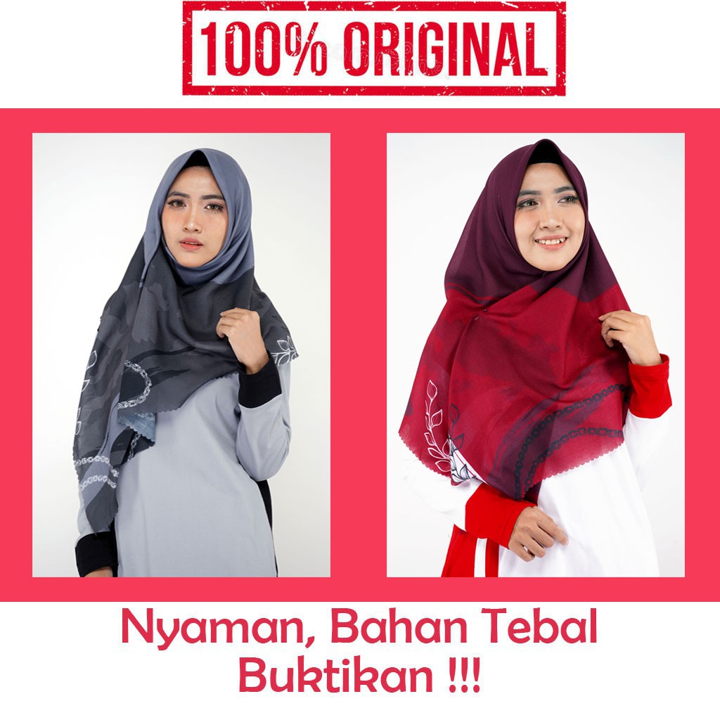 ฮิญาบ นูซา โดย rindha แฟชั่น | Shopee Thailand