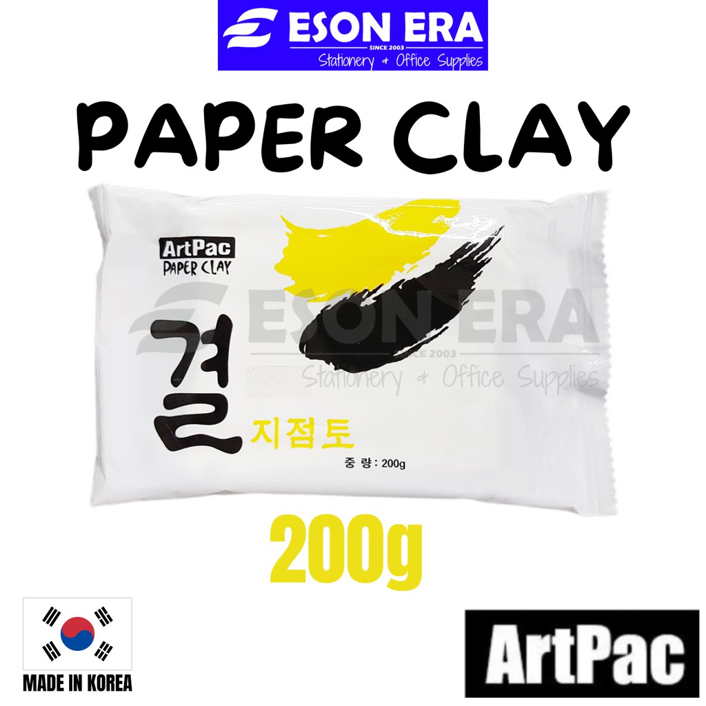 Artpac Paper Clay 200g Made In Korea Natural Modelling Material ...