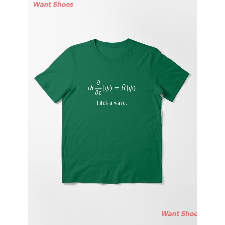 เสื้อยืดผู้ชายและผู้หญิง Schrodinger Equation T-Shirt for Physicists ... เสื้อยืดผู้ชายและผู้หญิง Schrodinger Equation T-Shirt for Physicists ...