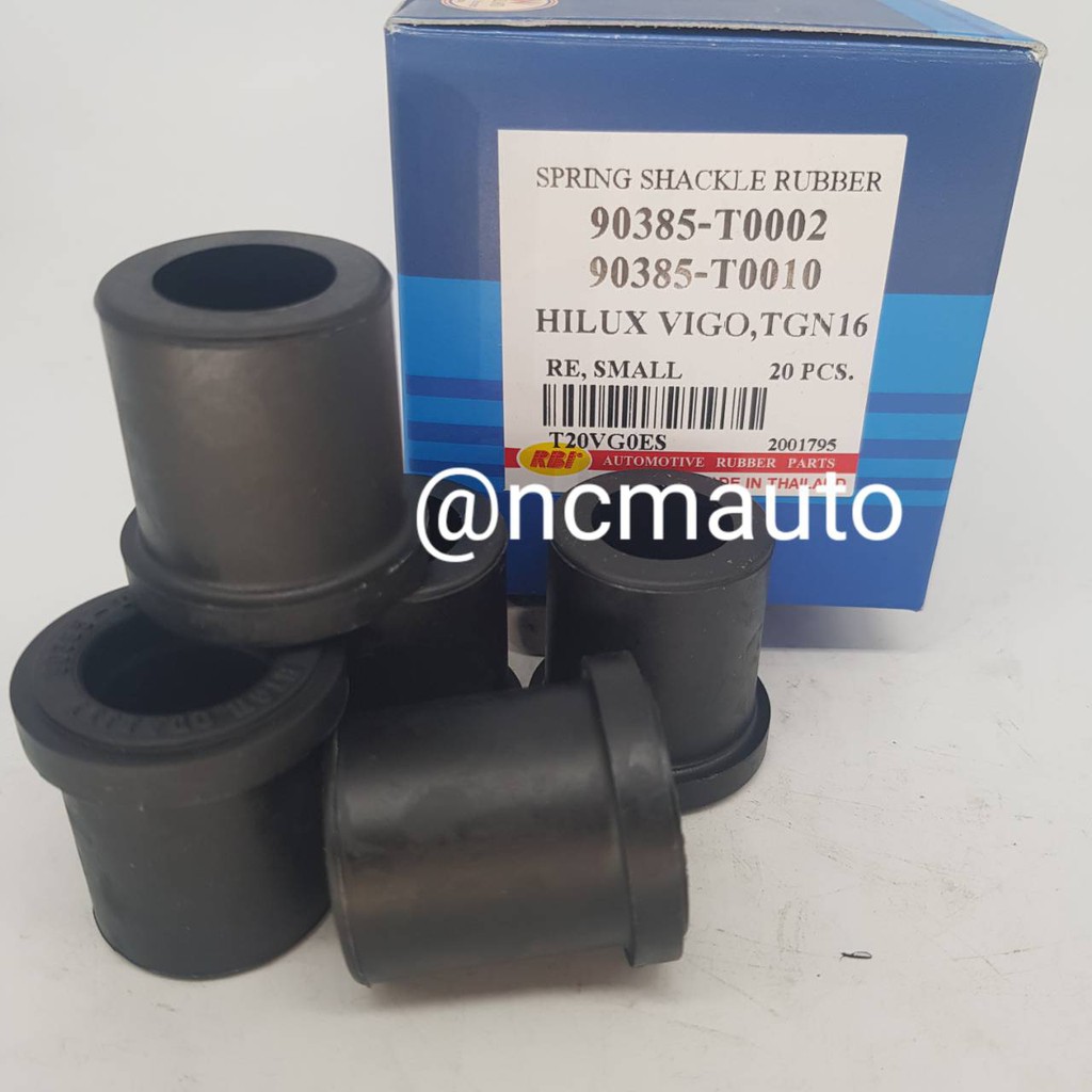 (ราคาต่อชิ้น) ยางหูแหนบหลัง TOYOTA VIGO (2WD, 4WD) เล็ก 90385-T0010 (TH ...