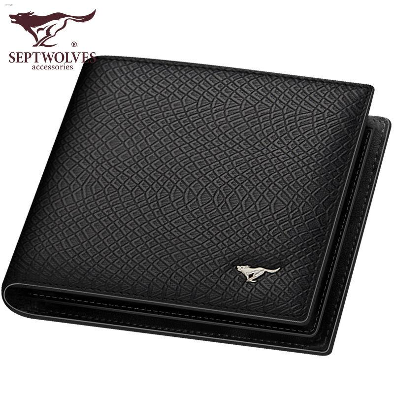 พร้อมส่งจ้า ☏Seven wolves wallet men s leather driver s license holster ...