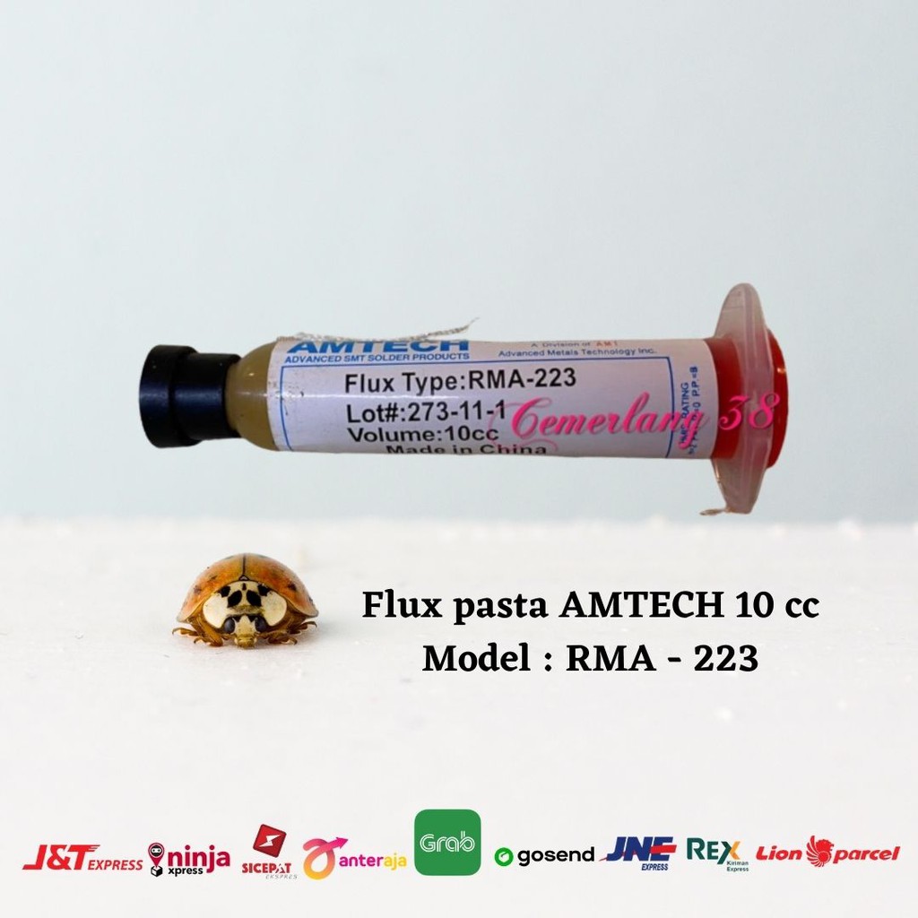 Amtech/flux/paste Solder/Inject Solder RMA-223 10cc ผลิตในจีน | Shopee ...