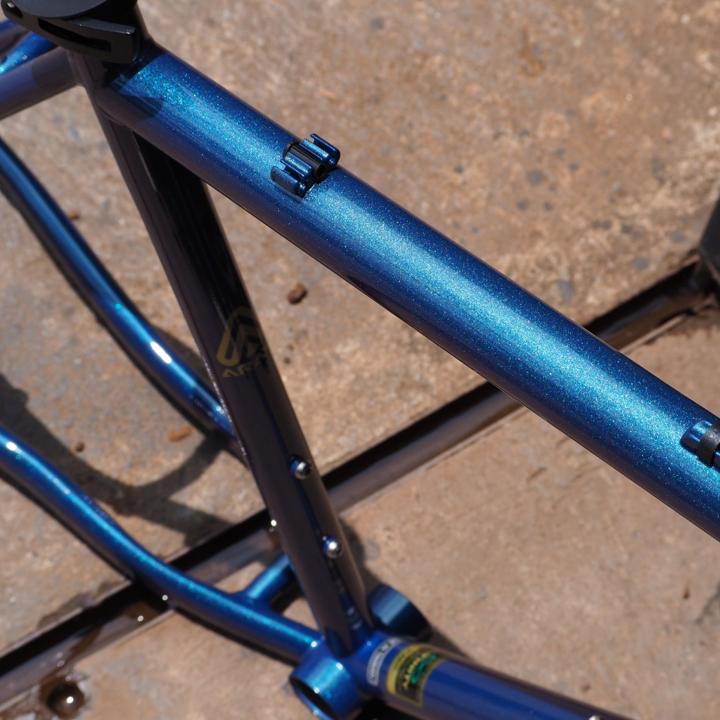 เฟรมจักรยาน Araya Muddy Fox MF6 Frame set Blue 26"/27.5" | Shopee Thailand