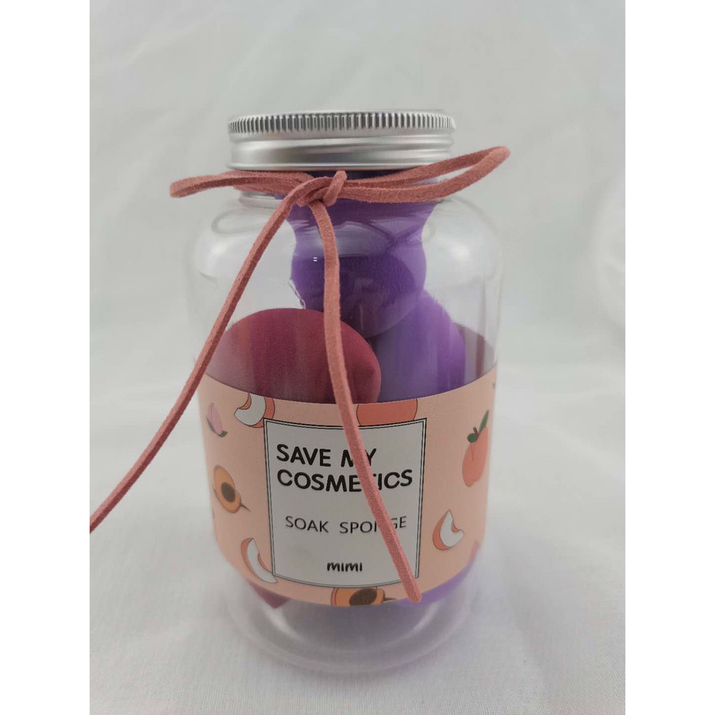 Set SAVE MY COSMETICS SOAK SPONGE MIMI 5ชิ้น เนื้อนิ่ม เกลี่ยง่าย ไม่ ...