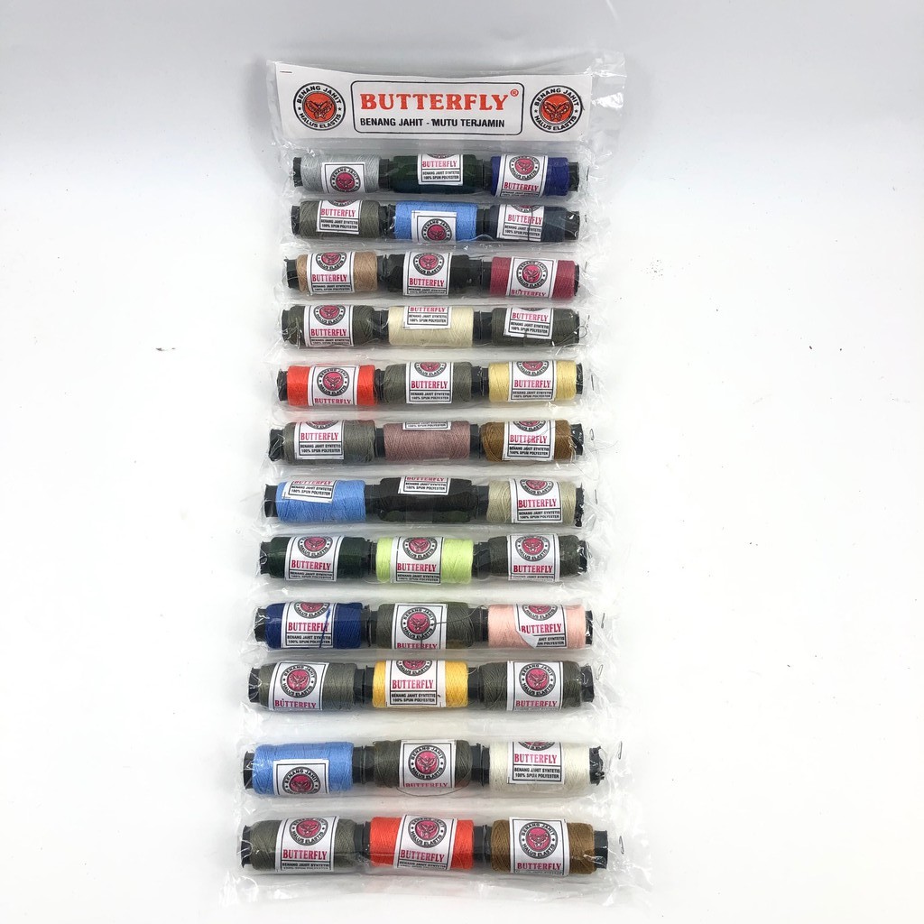 ด้ายเย็บผ้า BUTTERFLY | Shopee Thailand