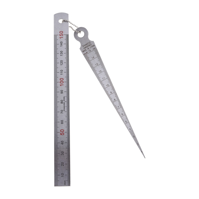 SUIT ลิ่ม Taper ไม้บรรทัดเชื่อม Taper Feeler Gauge ความลึกไม้บรรทัดรู ...