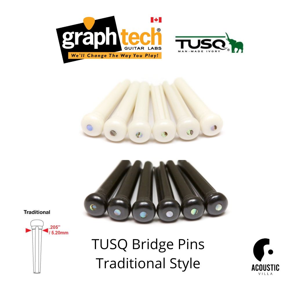 TUSQ Bridge Pins Traditional Style | Shopee Thailand