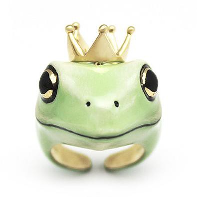 GoodAfterNine - FROG PRINCE RING แหวนเจ้าชายกบ | 9 VILLAGE | Shopee ...
